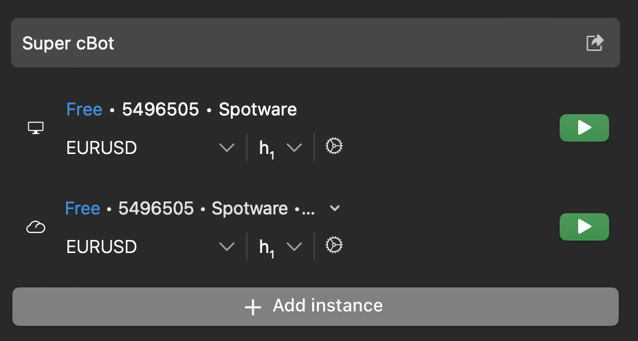 Create a cBot in Python - cTrader Algo