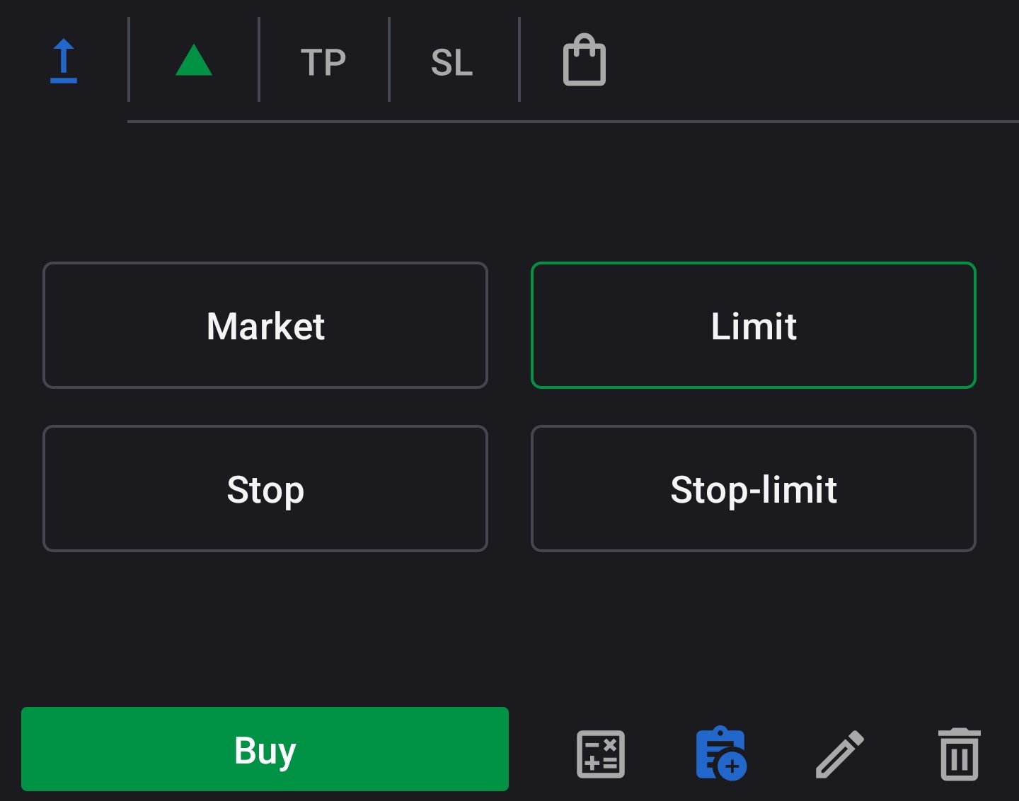 Risk-reward - cTrader Mobile (Android)