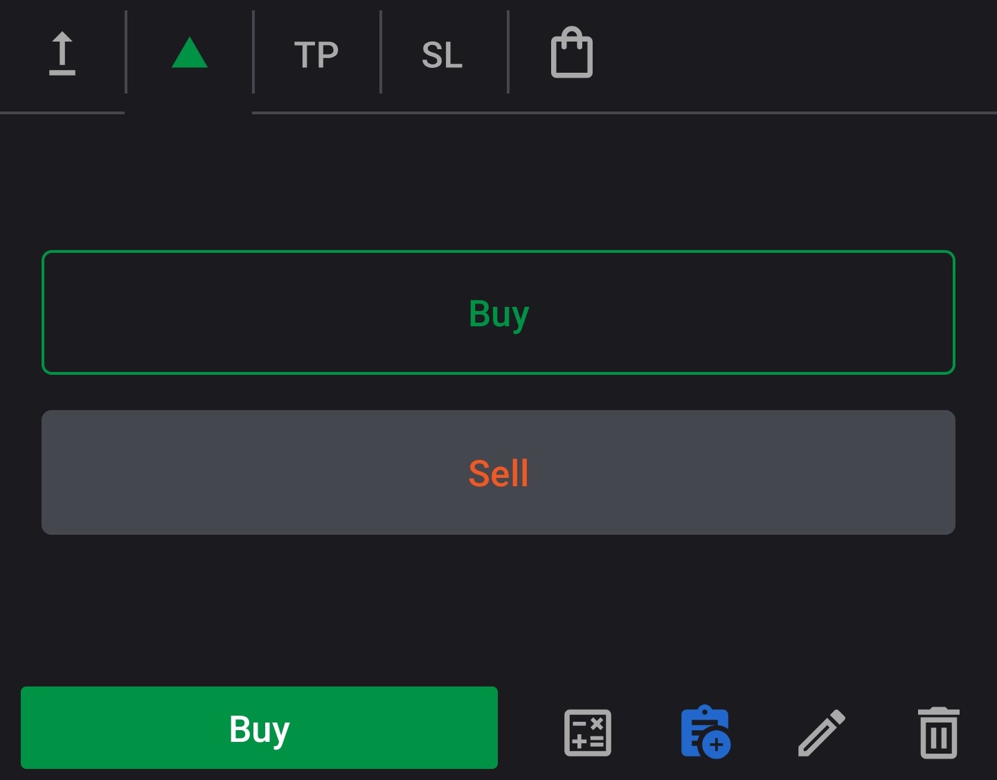 Risk-reward - cTrader Mobile (Android)